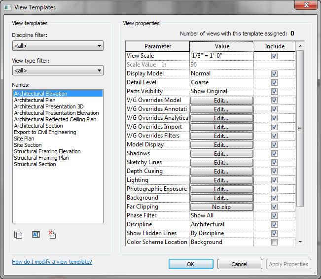 Hayne Architects | REVIT Best Practices: Setting up a Project Template ...